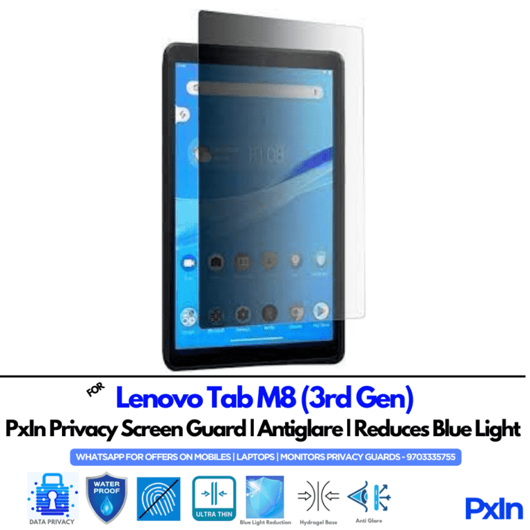 Privacy Screen Guard (Anti-Blue & Anti-Glare) for Lenovo Tab M8 (3rd ...