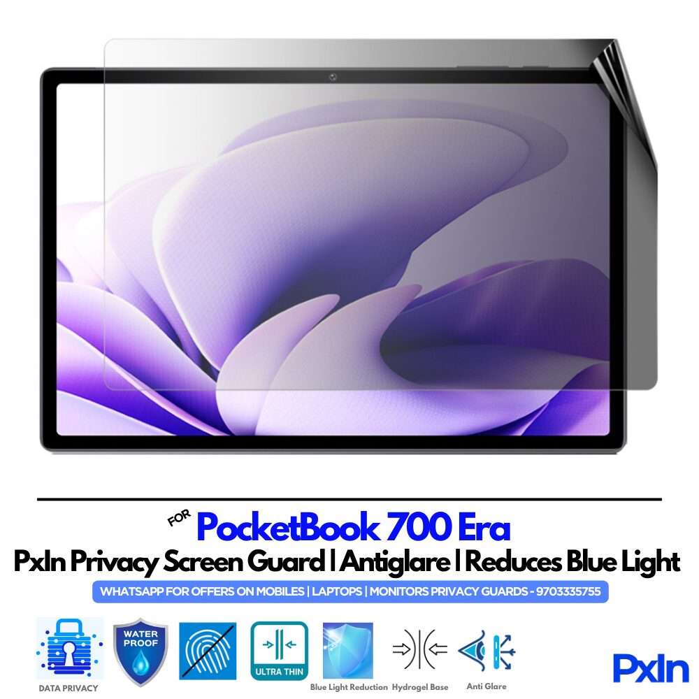 Privacy Screen Guard for Pocket Book 700 Era Tab - PxIn