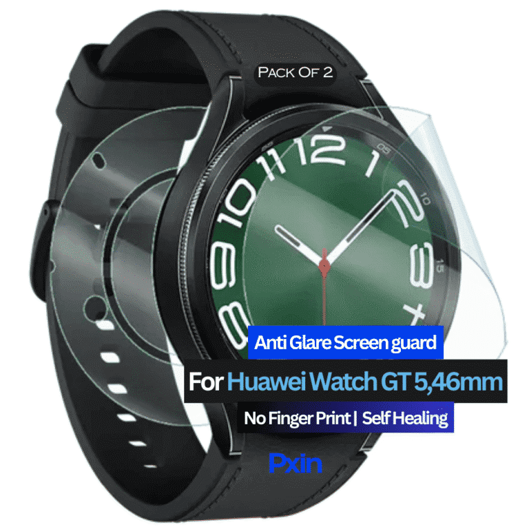 Huawei Smart Watch Anti Glare Screen Guard | Self Healing | Pxin