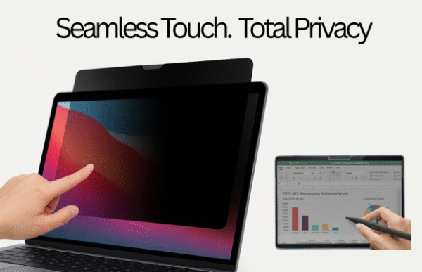 15.6 Inch Laptop Privacy Filter | No Eye Strain | Anti Glare & Blue ...