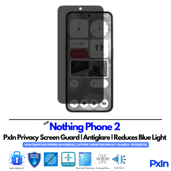 Privacy Screen Guard for Nothing Phone 2 Mobile | No.1