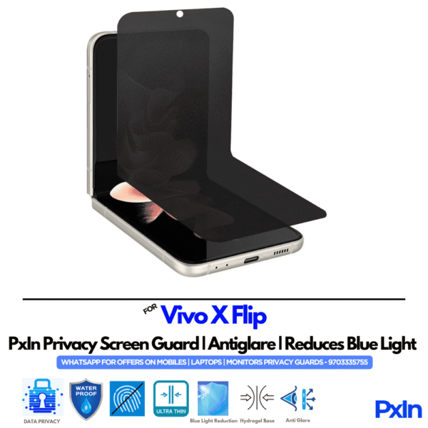 Privacy Screen Guard for VIVO X Flip Mobile | No.1