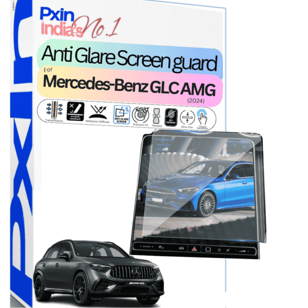 Anti Glare Screen Guard for Mercedes-Benz GLC AMG (2024) Car ...
