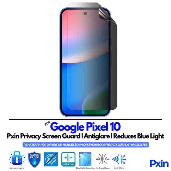 Privacy Screen Guard for Google Pixel 10 Mobile | No.1